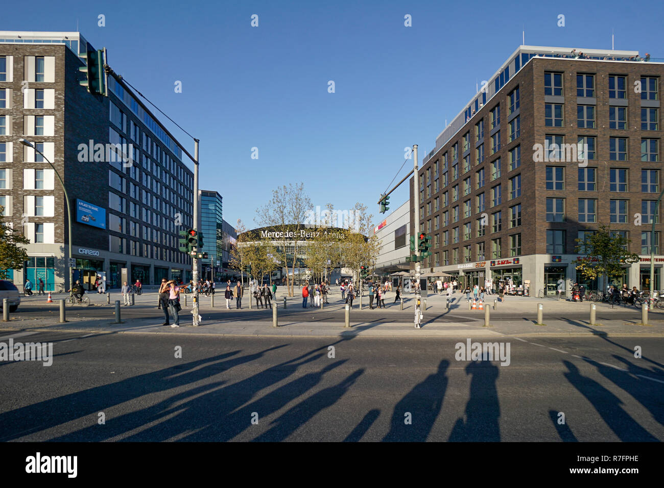 The Mercesdes Benz Platz, Mercedes Benz Arena, New complex with Verti ...