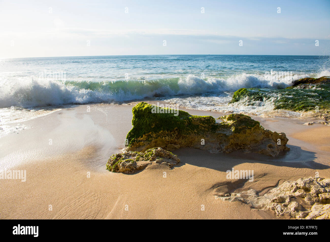 beautiful beach view summer holiday photo Stock Photo - Alamy