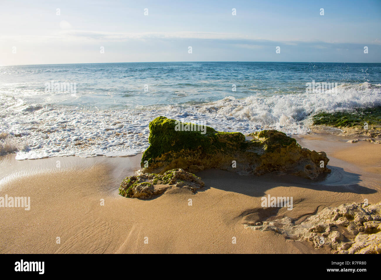 beautiful beach view summer holiday photo Stock Photo - Alamy