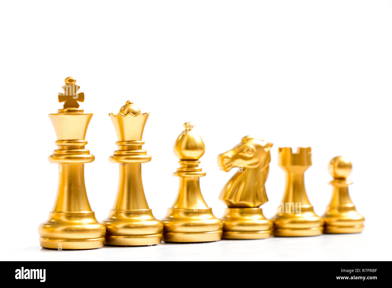 Gold Chess Piece Stock Photos & Gold Chess Piece Stock Images - Alamy