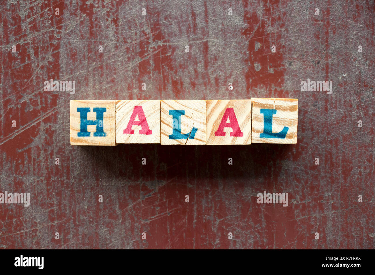 Halal food word hi-res stock photography and images - Alamy
