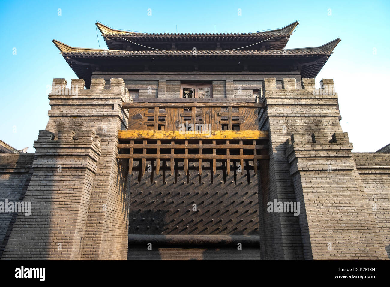 Chibi, Hubei/ CHINA - OCT 25, 2018:The ancient battle field of The red ...