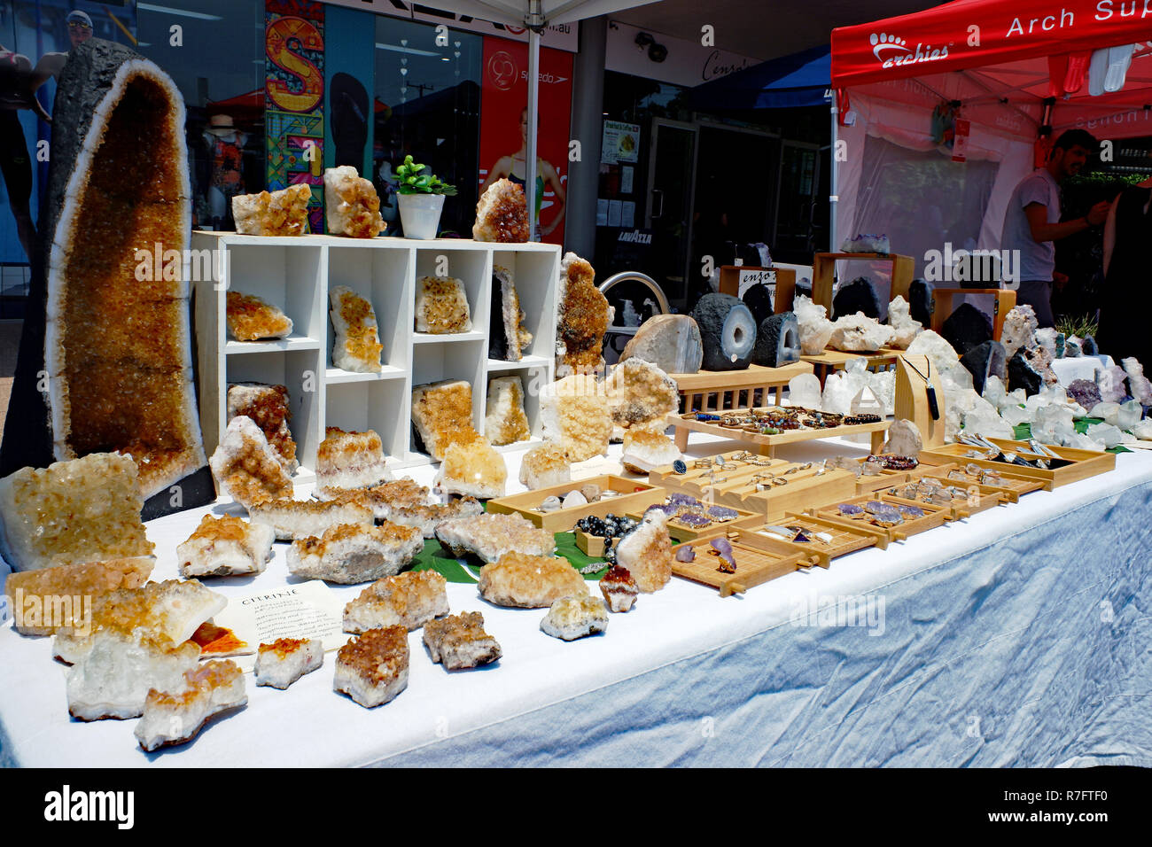 COTTONTREE MARKETS QLD AUSTRALIA Stock Photo - Alamy