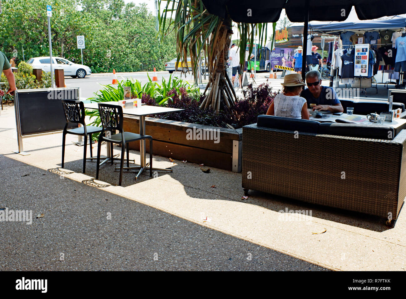 ROAD SIDE CAFE' Stock Photo - Alamy