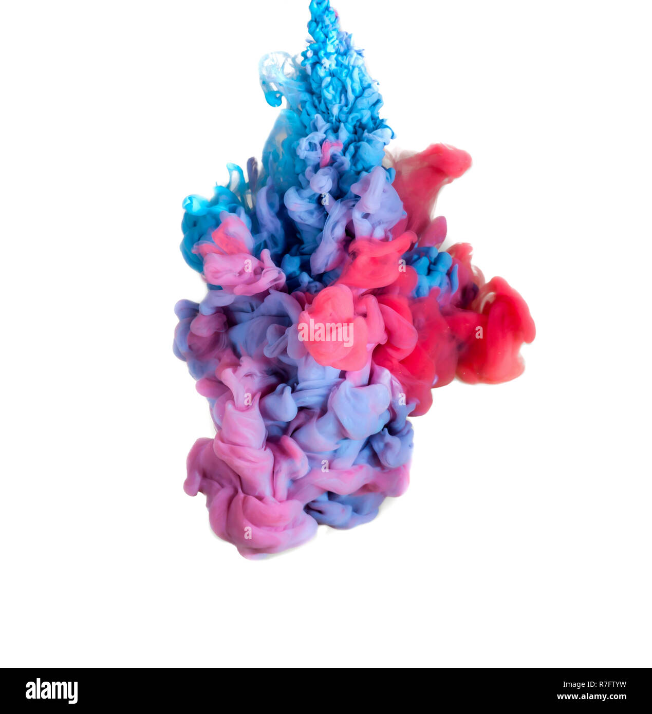 abstract formed by color dissolving in water Stock Photo - Alamy