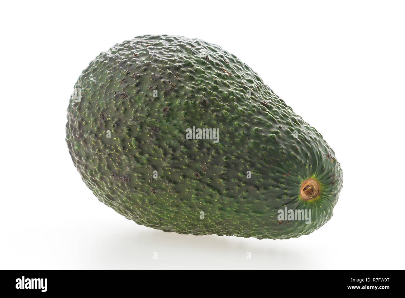 Avocado fruit isolated on white background Stock Photo - Alamy