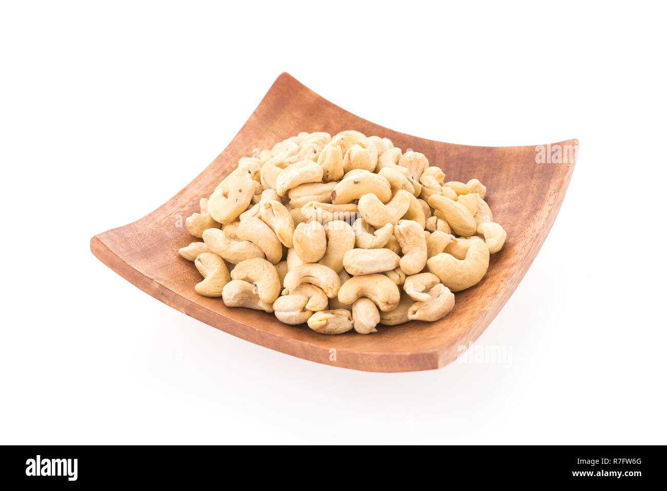 cashews isolated on white background Stock Photo - Alamy