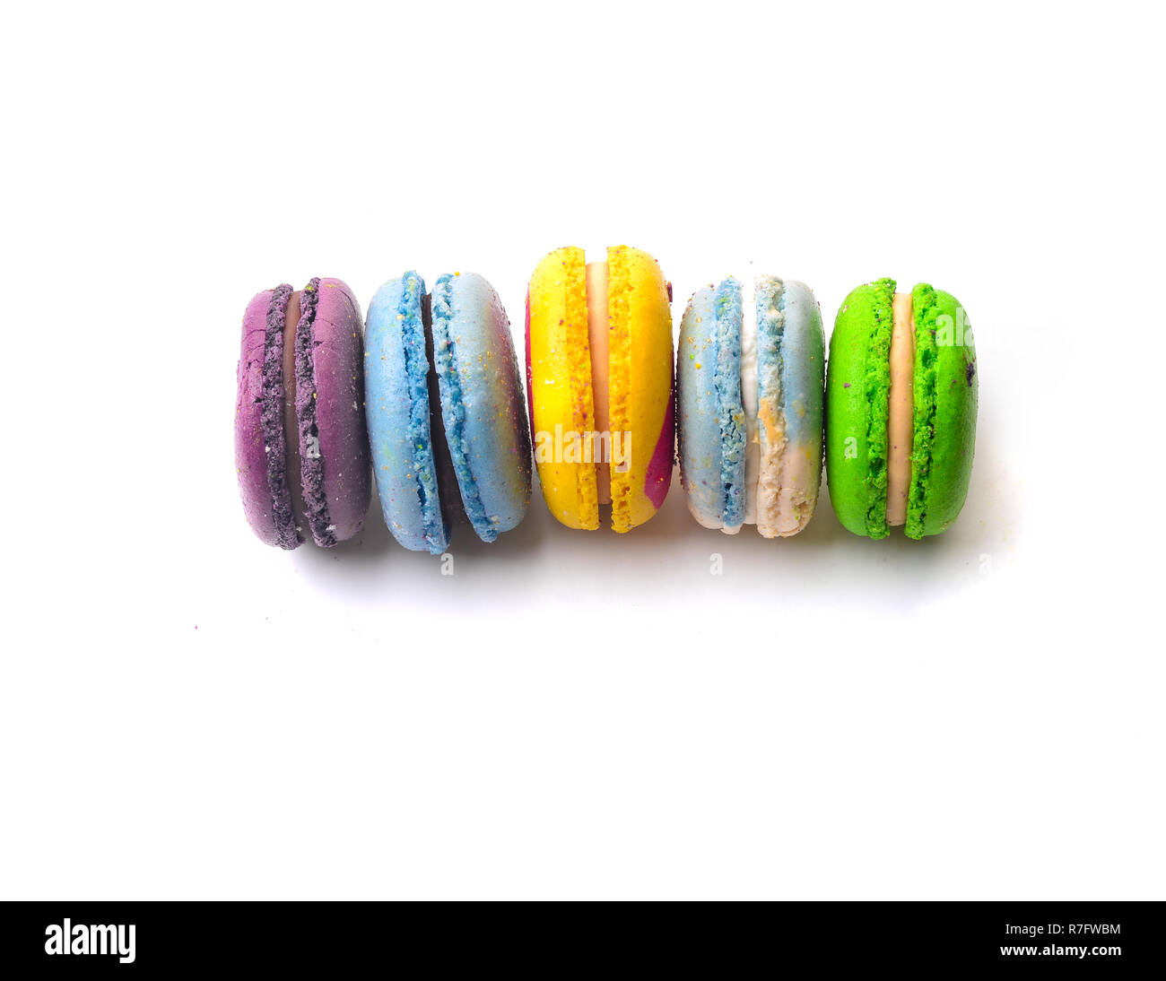 Macaron cup coffee Cut Out Stock Images & Pictures - Alamy