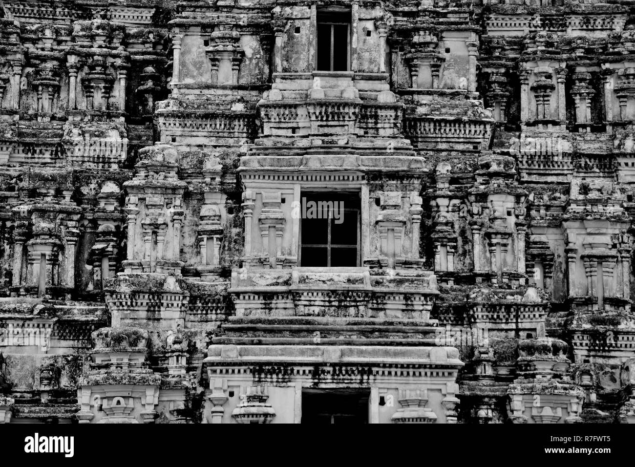 Beautifully carved Virupaksha Temple, located in Hampi, Ballari ...