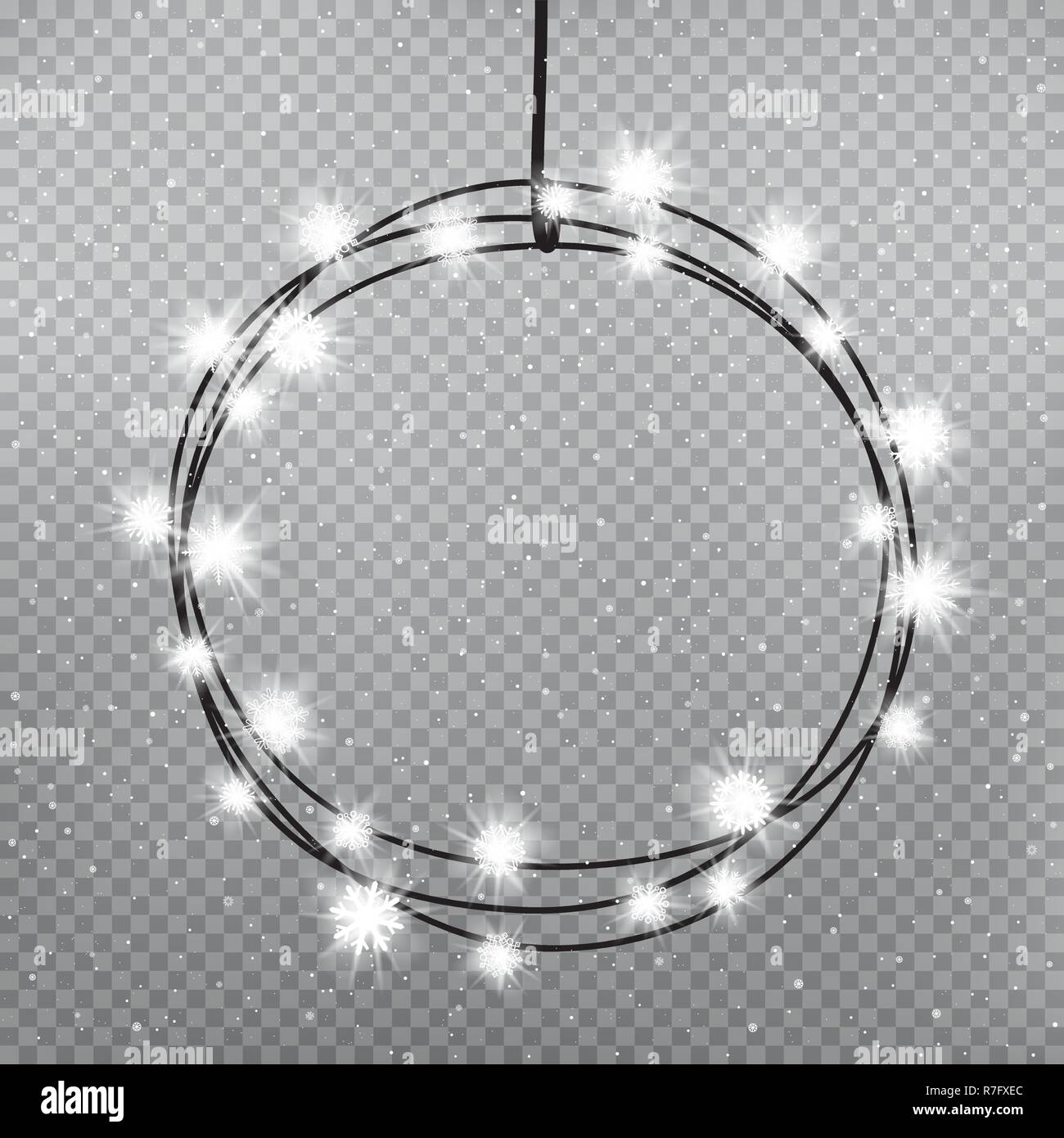 Christmas lamp light bulbs Stock Vector Images - Alamy