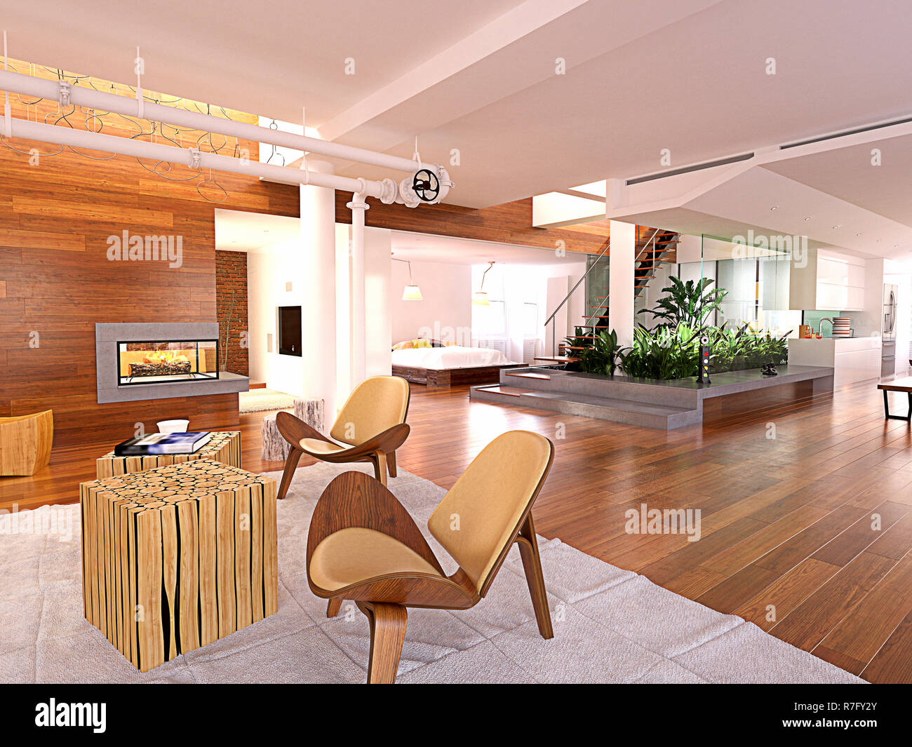 Interior beautiful house hi-res stock photography and images - Alamy