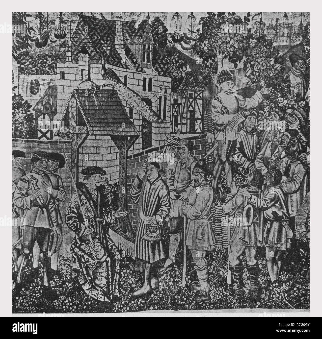 Seigneur administering justice hi-res stock photography and images - Alamy