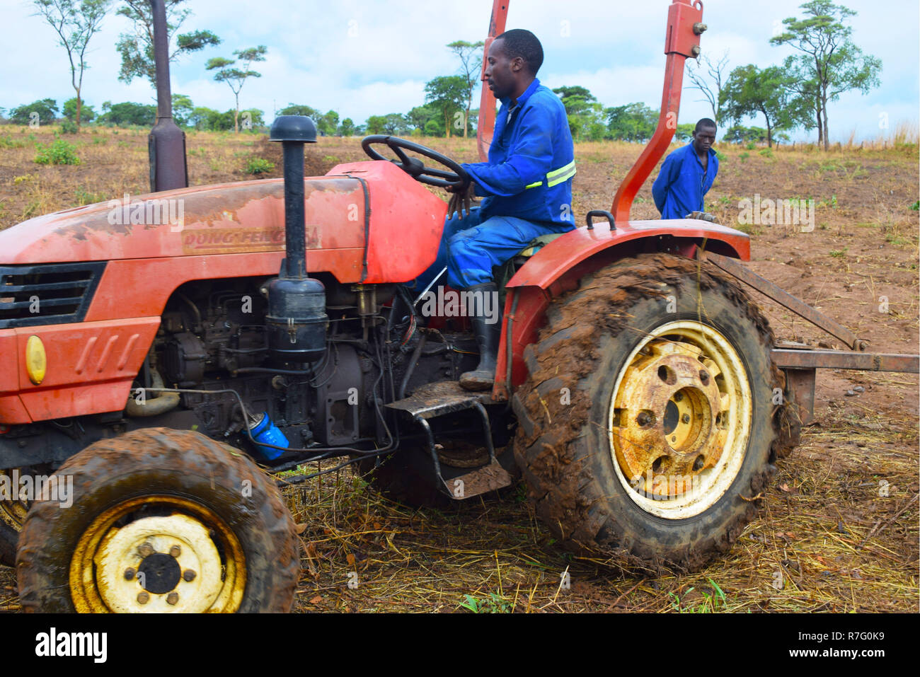 African farmer tractor hi-res stock photography and images - Alamy