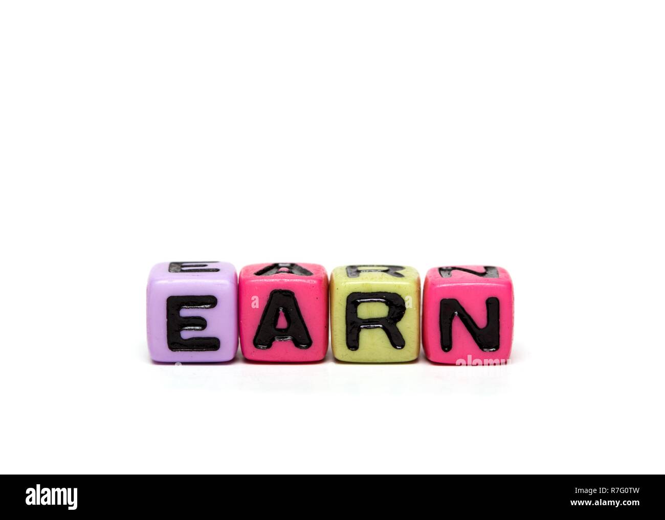 Earn word hi-res stock photography and images - Alamy