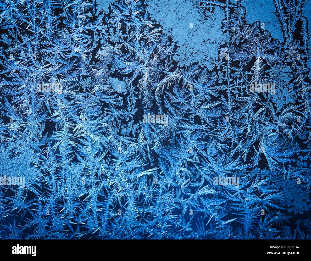 background made of winter frozen window glass Stock Photo - Alamy