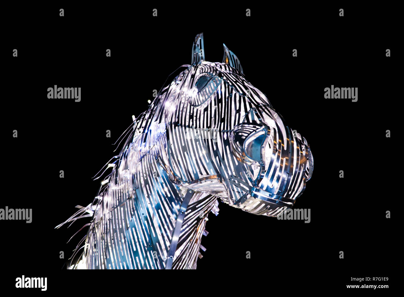 White neon figures hi-res stock photography and images - Alamy