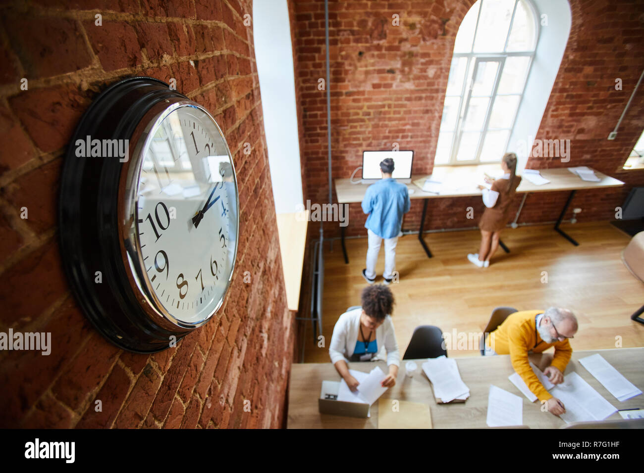 Work in office Stock Photo - Alamy