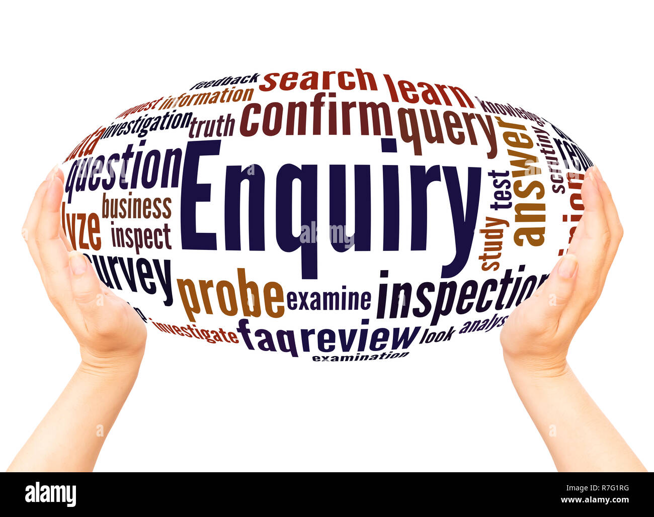 Enquiry Word Cloud Hand Sphere Concept On White Background Stock Photo enquiry-word-cloud-hand-sphere-concept-on-white-background-stock-photo