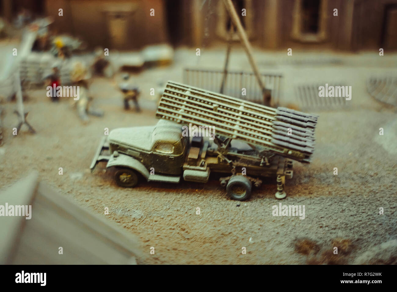 Novokuzneck, Russia - 26.07.2018: Wargaming miniatures depicting Soviet ...