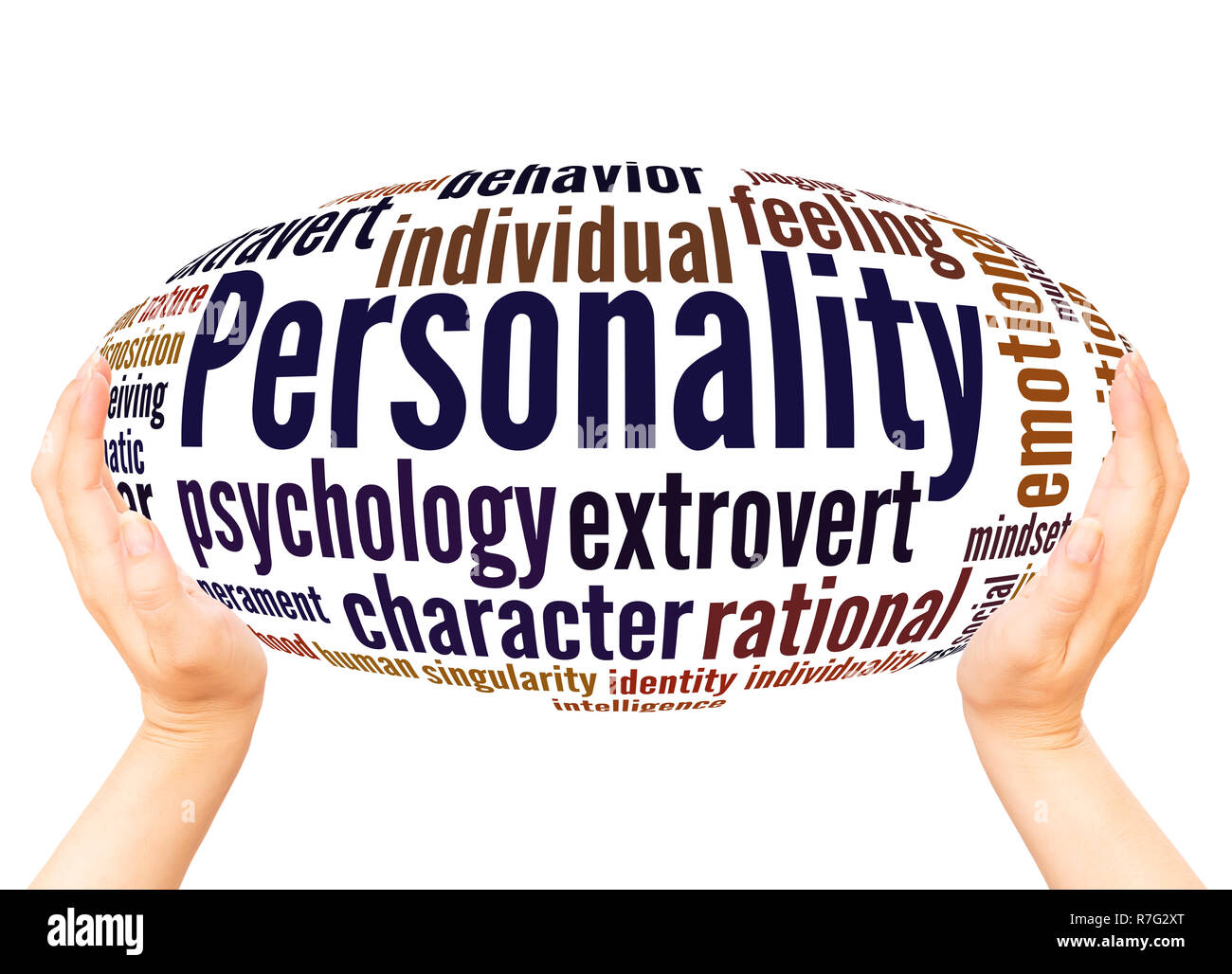 Personality word cloud concept hi-res stock photography and images - Alamy