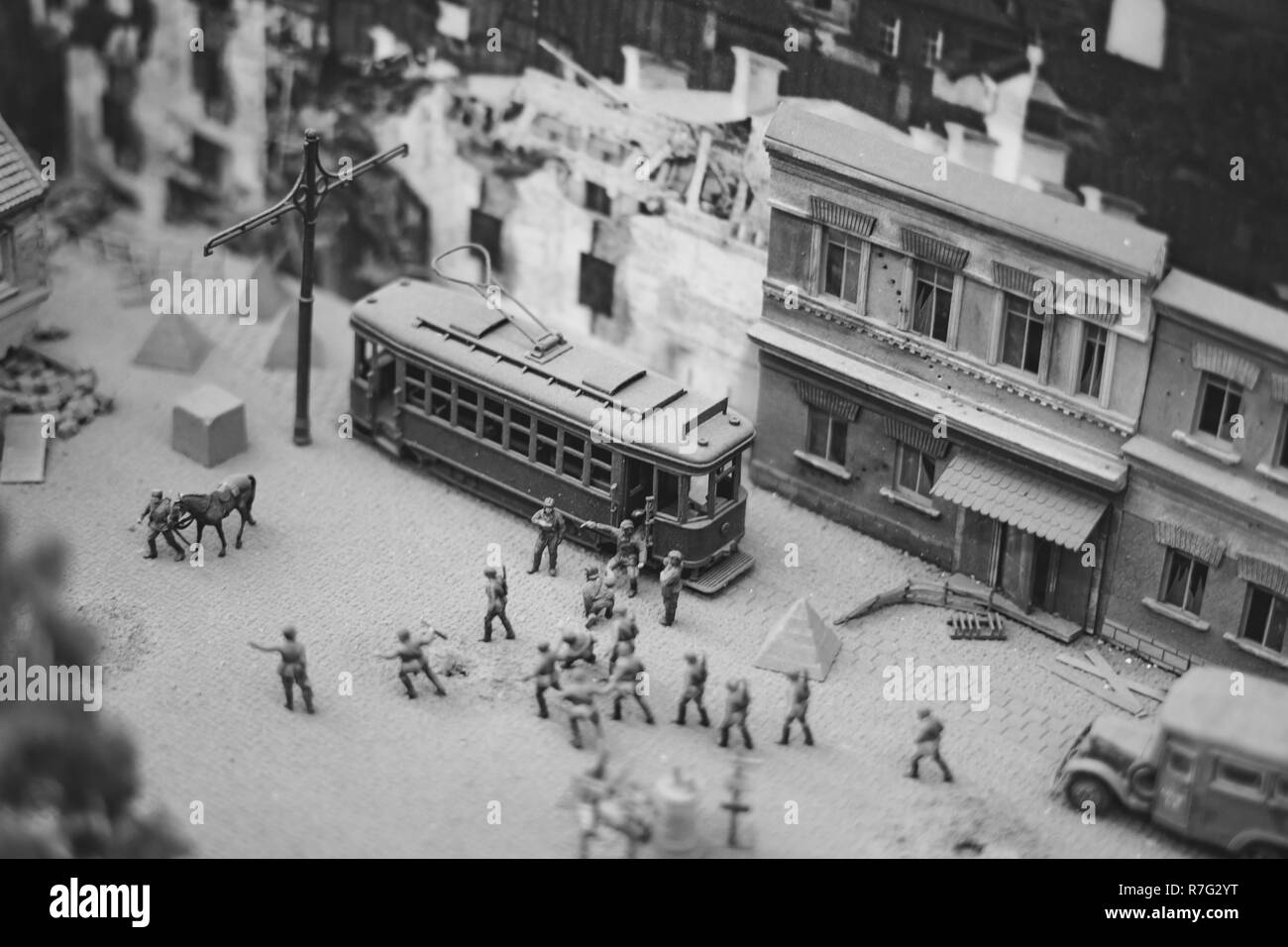 Novokuzneck, Russia - 26.07.2018: Wargaming miniatures depicting Soviet ...