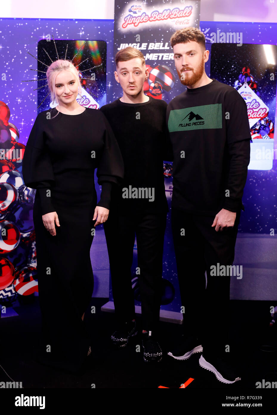 Clean Bandit's Grace Chatto, Luke Patterson and Jack Patterson (left ...