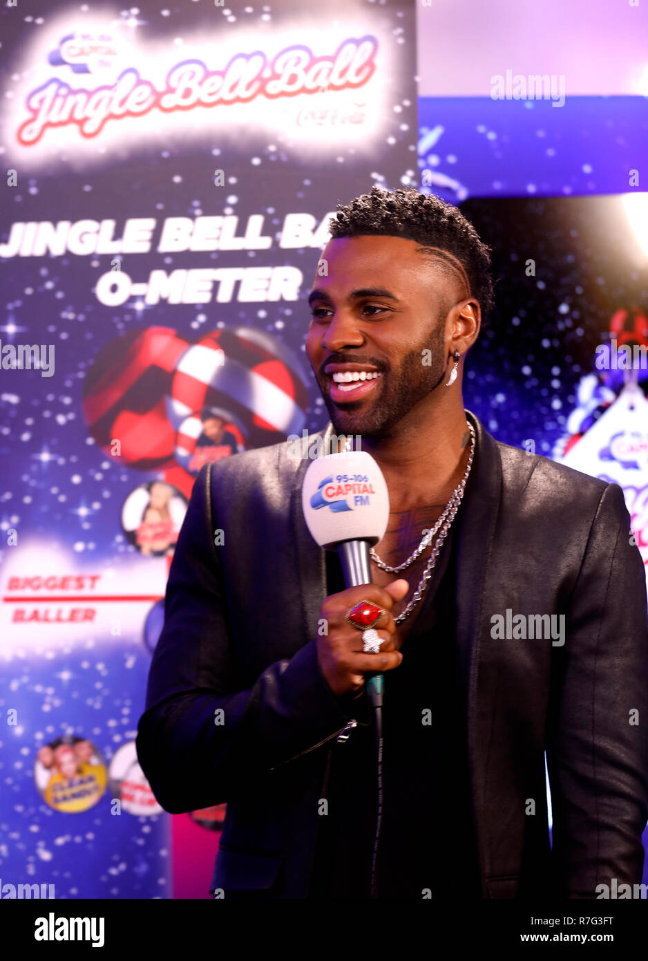 Jason Derulo backstage in the on air studio during day two of Capital's ...