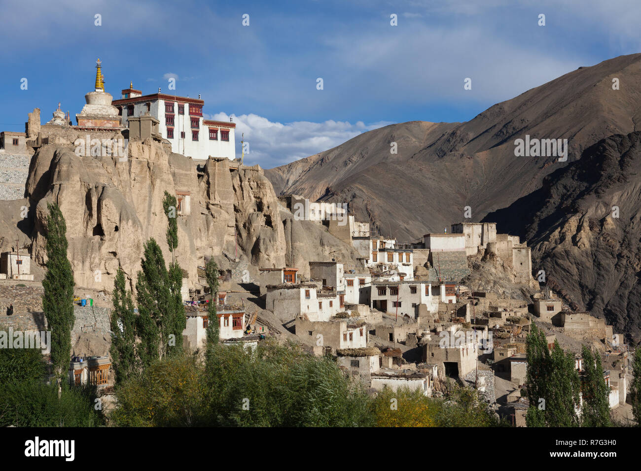 Lamayuru Monastery and Lamayuru village, Ladakh, Jammu and Kashmir ...
