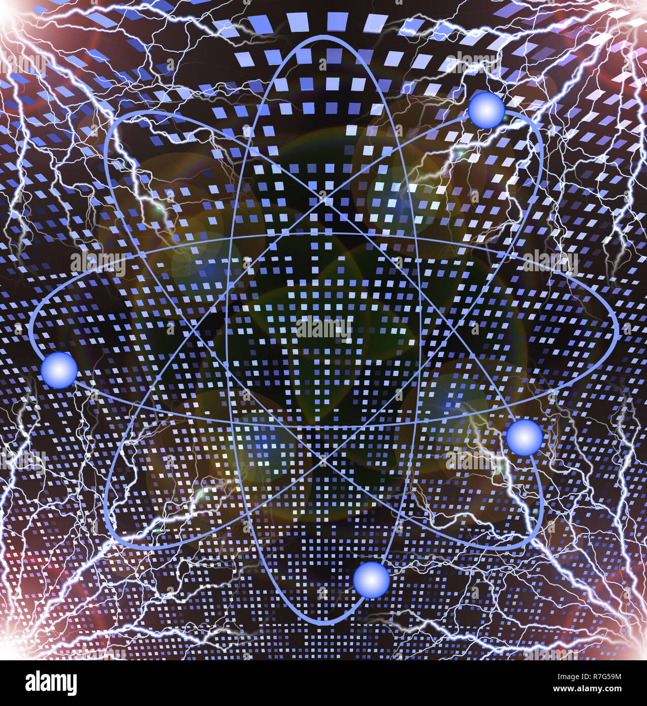 Atomic net hi-res stock photography and images - Alamy