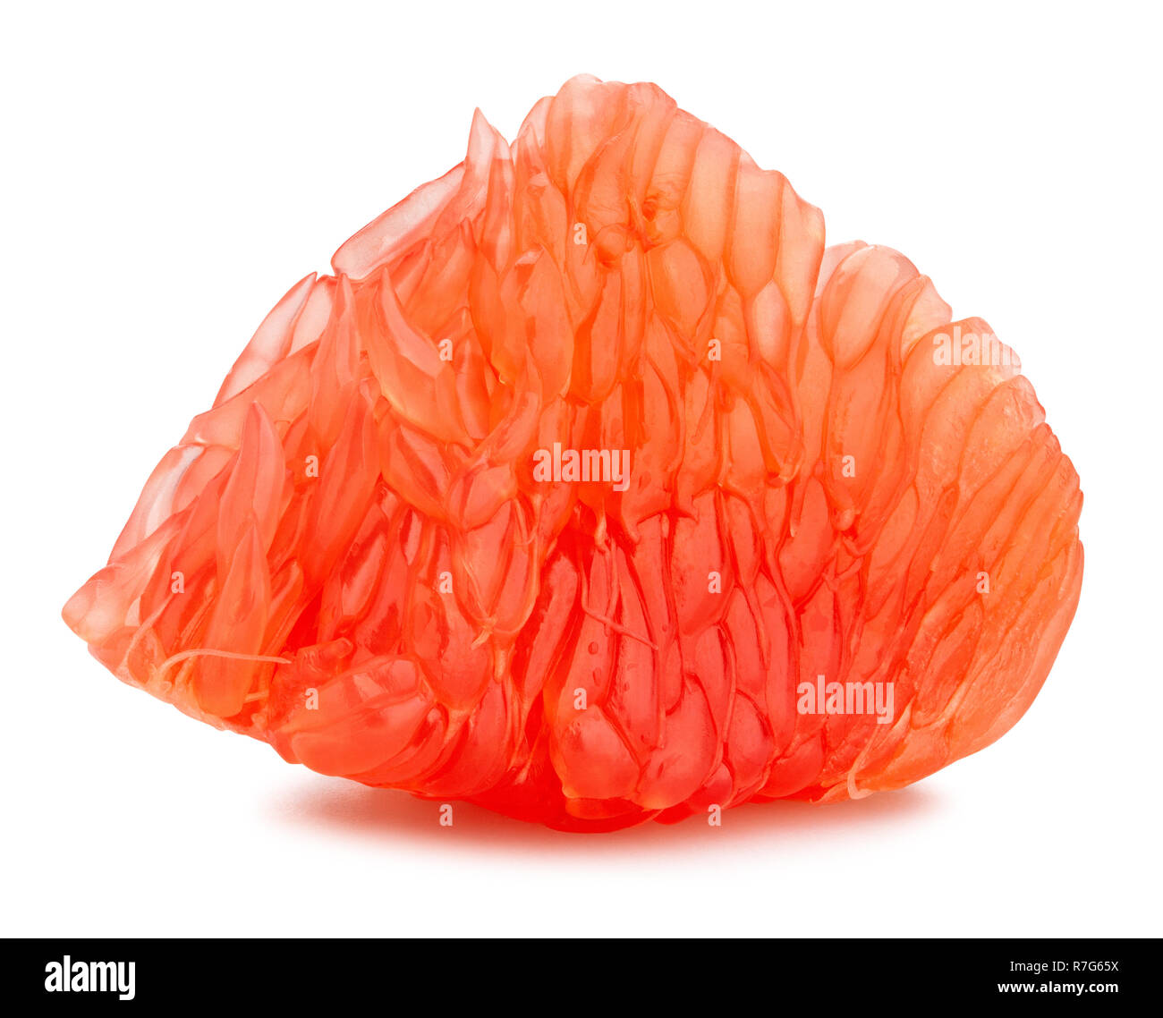 peeled grapefruit path isolated Stock Photo - Alamy