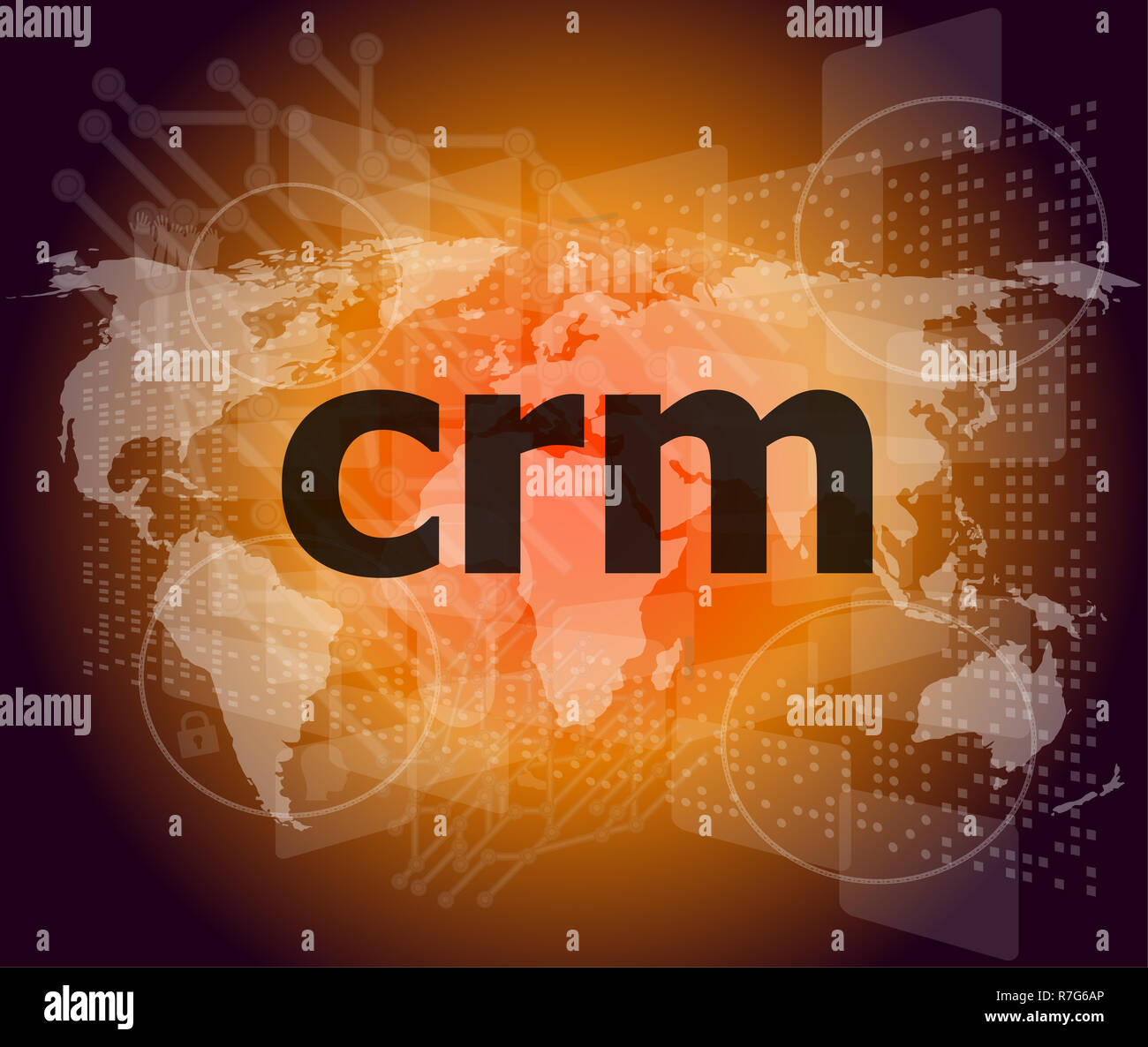 Crm background hi-res stock photography and images - Alamy