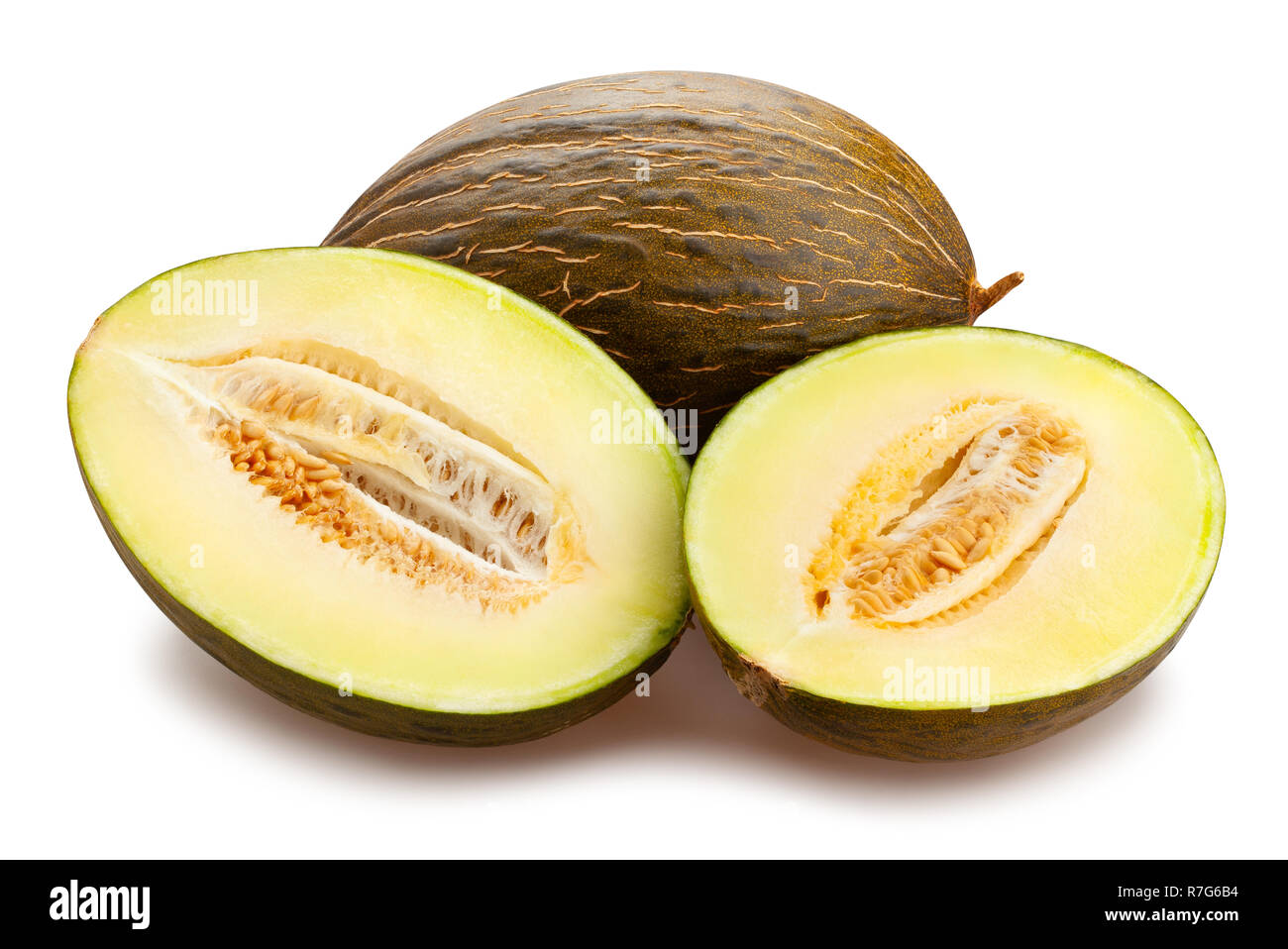 Piel de sapo melon fruit slices hi-res stock photography and images - Alamy