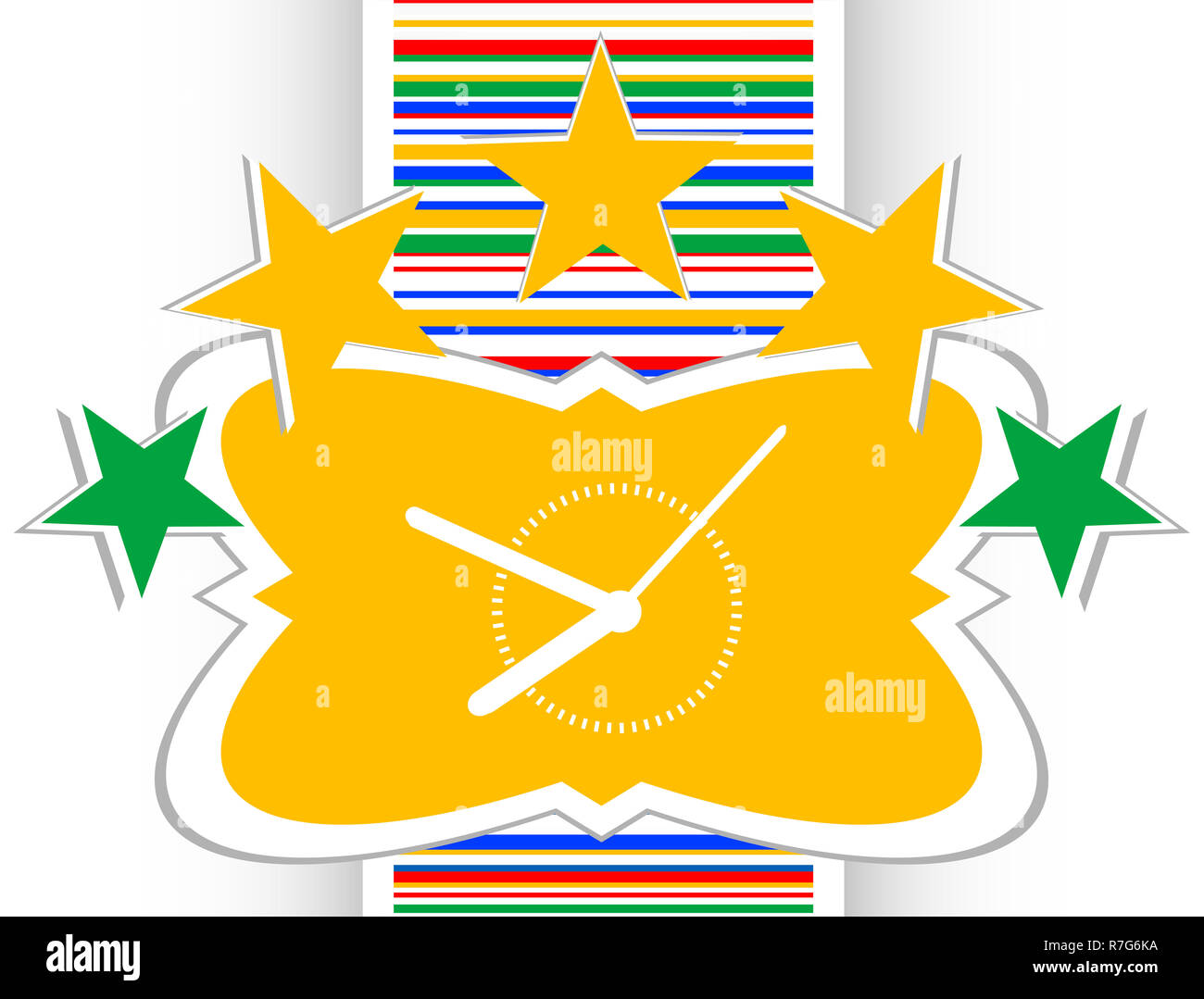 Sign clock bell hi-res stock photography and images - Alamy