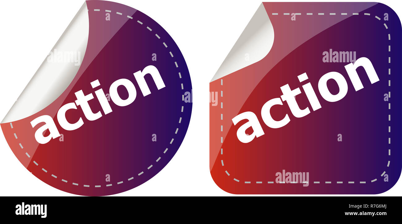 Action symbol hi-res stock photography and images - Alamy