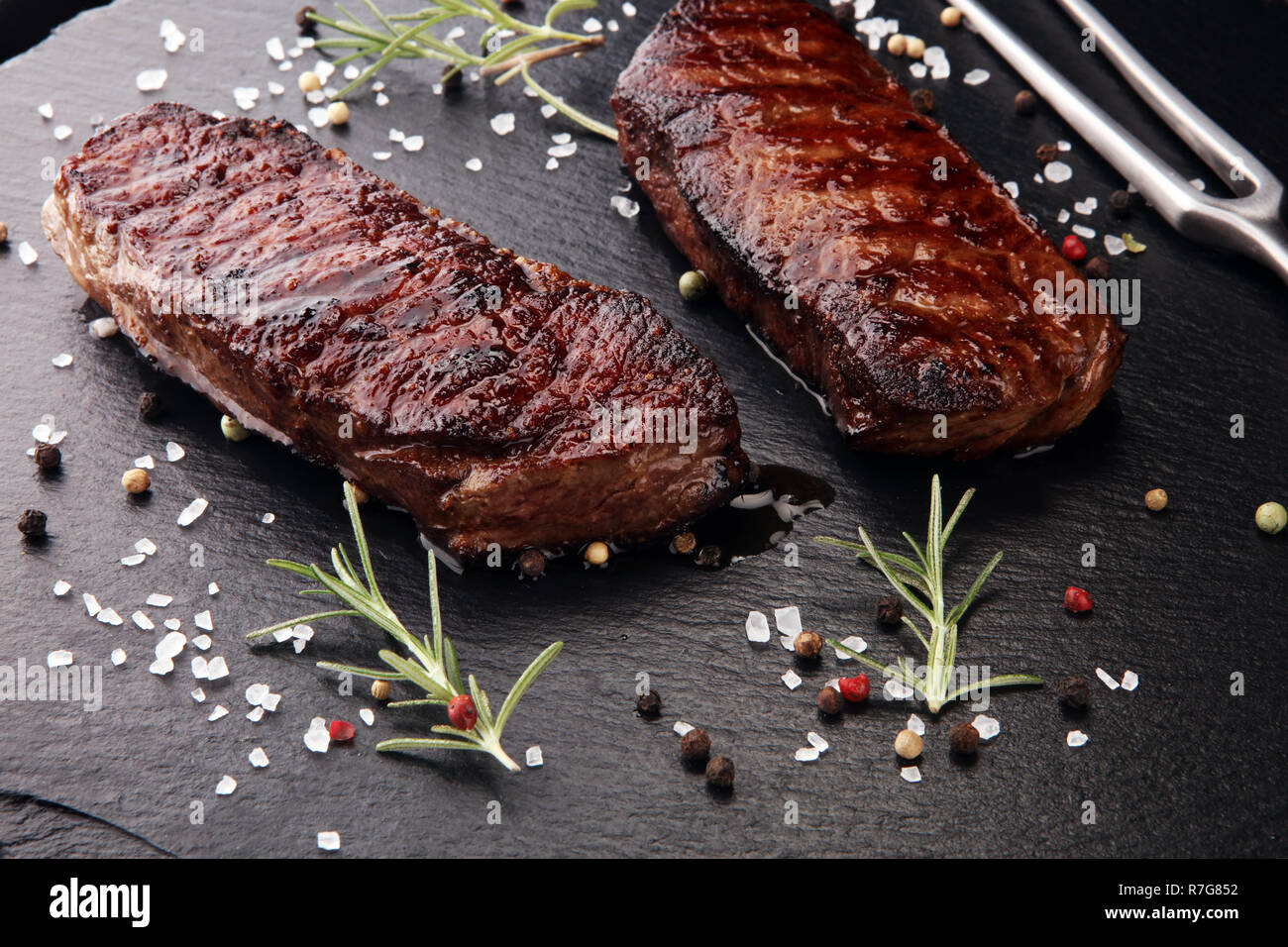 Barbecue Rib Eye Steak or rump steak - Dry Aged Wagyu Entrecote Steak ...