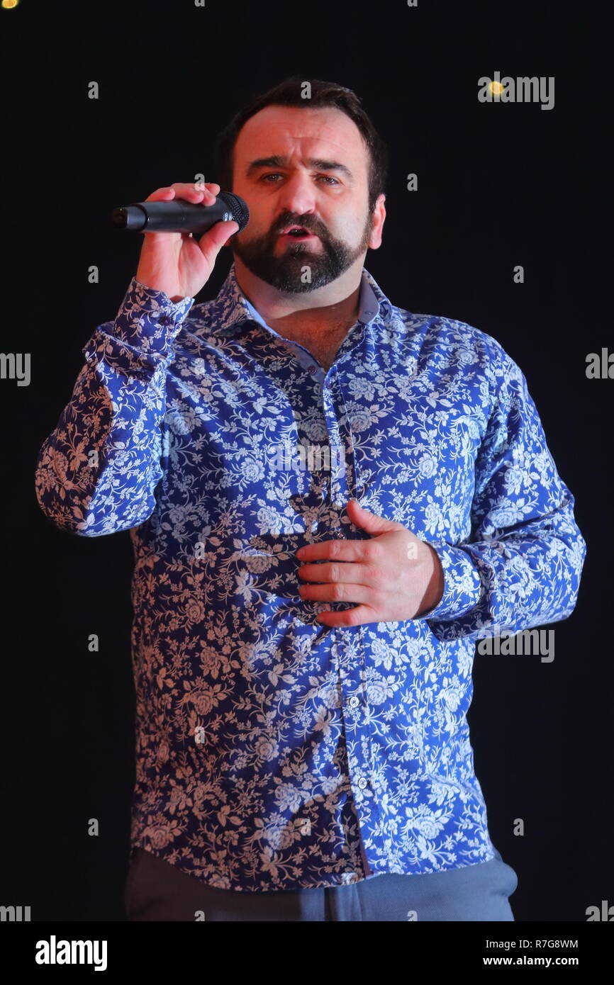 Danny Tetley performing at Swillington Miners Welfare Club, before ...