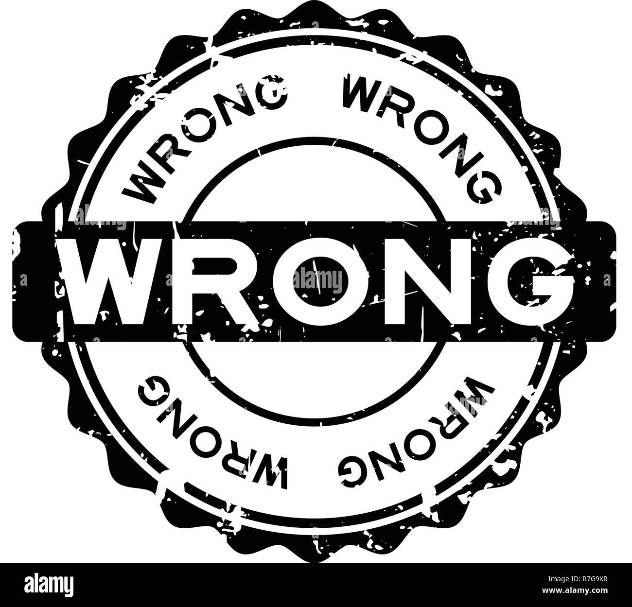 Gone wrong Stock Vector Images - Alamy