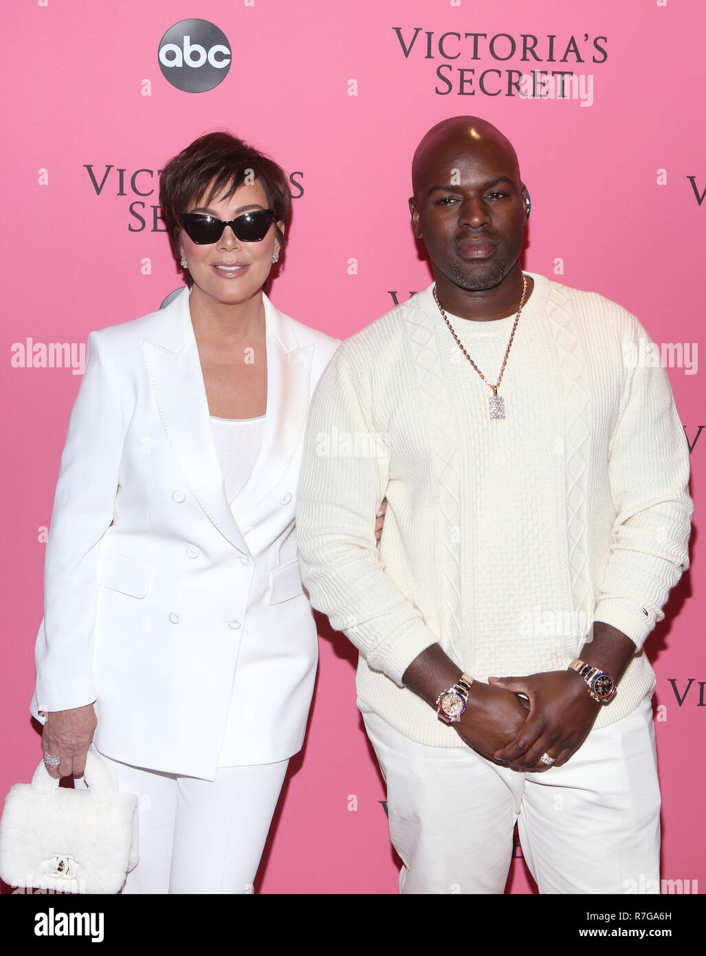 Celebrities arrive at the Victoria’s Secret Fashion Show 2018 held at ...