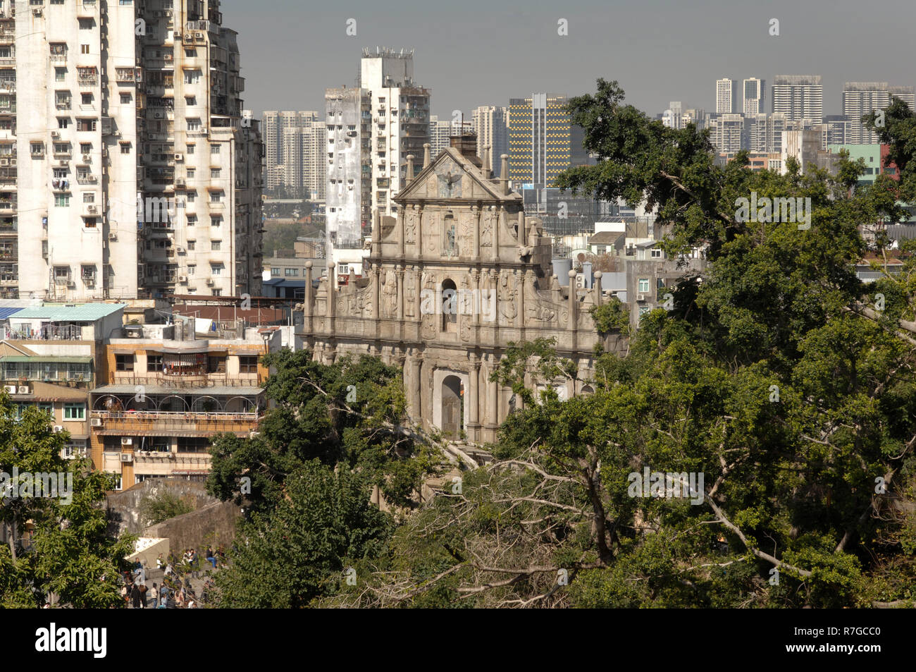 Church steps st paul macau hi-res stock photography and images - Alamy