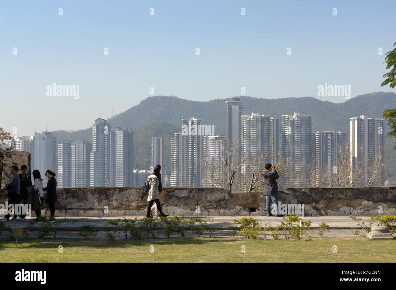 The historic Monte Fort Castle, Macau, China Stock Photo - Alamy