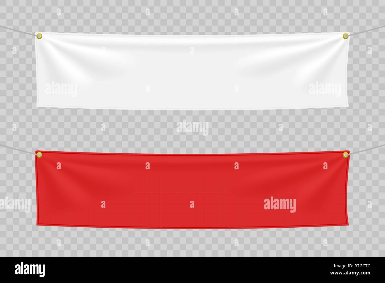 Blank Hanging Banner