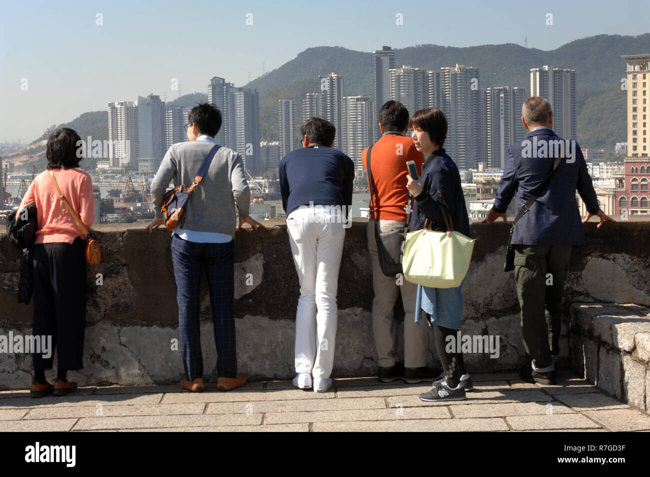 The historic Monte Fort Castle, Macau, China Stock Photo - Alamy