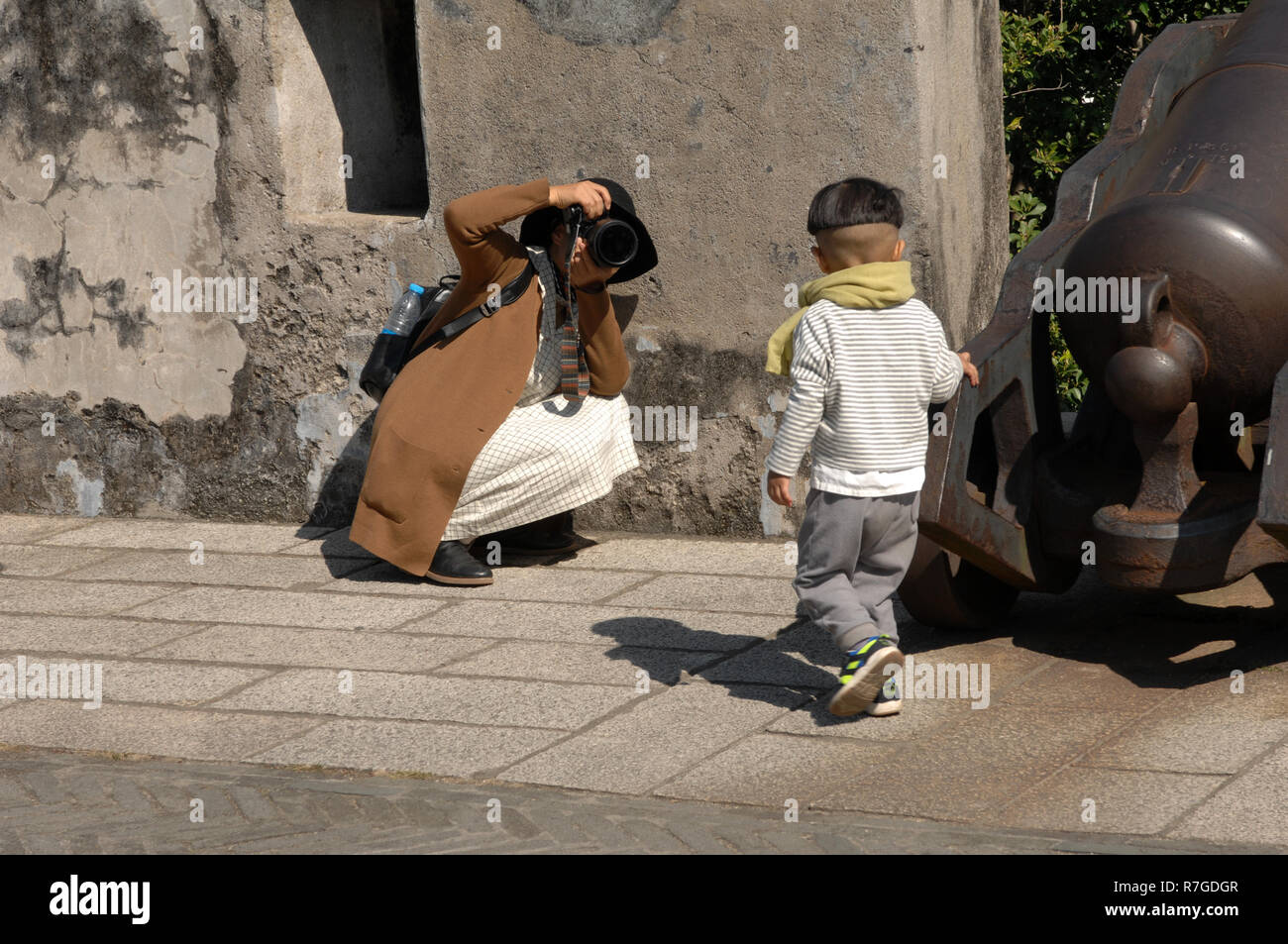 The historic Monte Fort Castle, Macau, China Stock Photo - Alamy