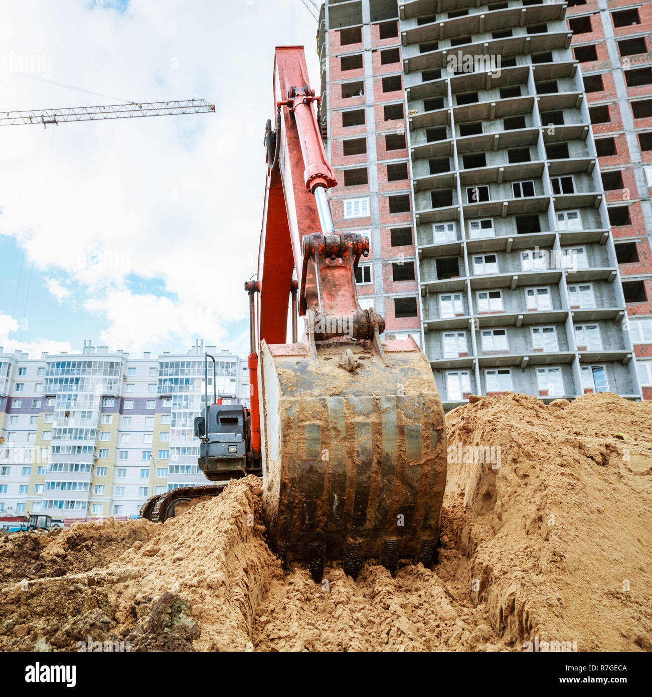 Earthwork construction hi-res stock photography and images - Alamy