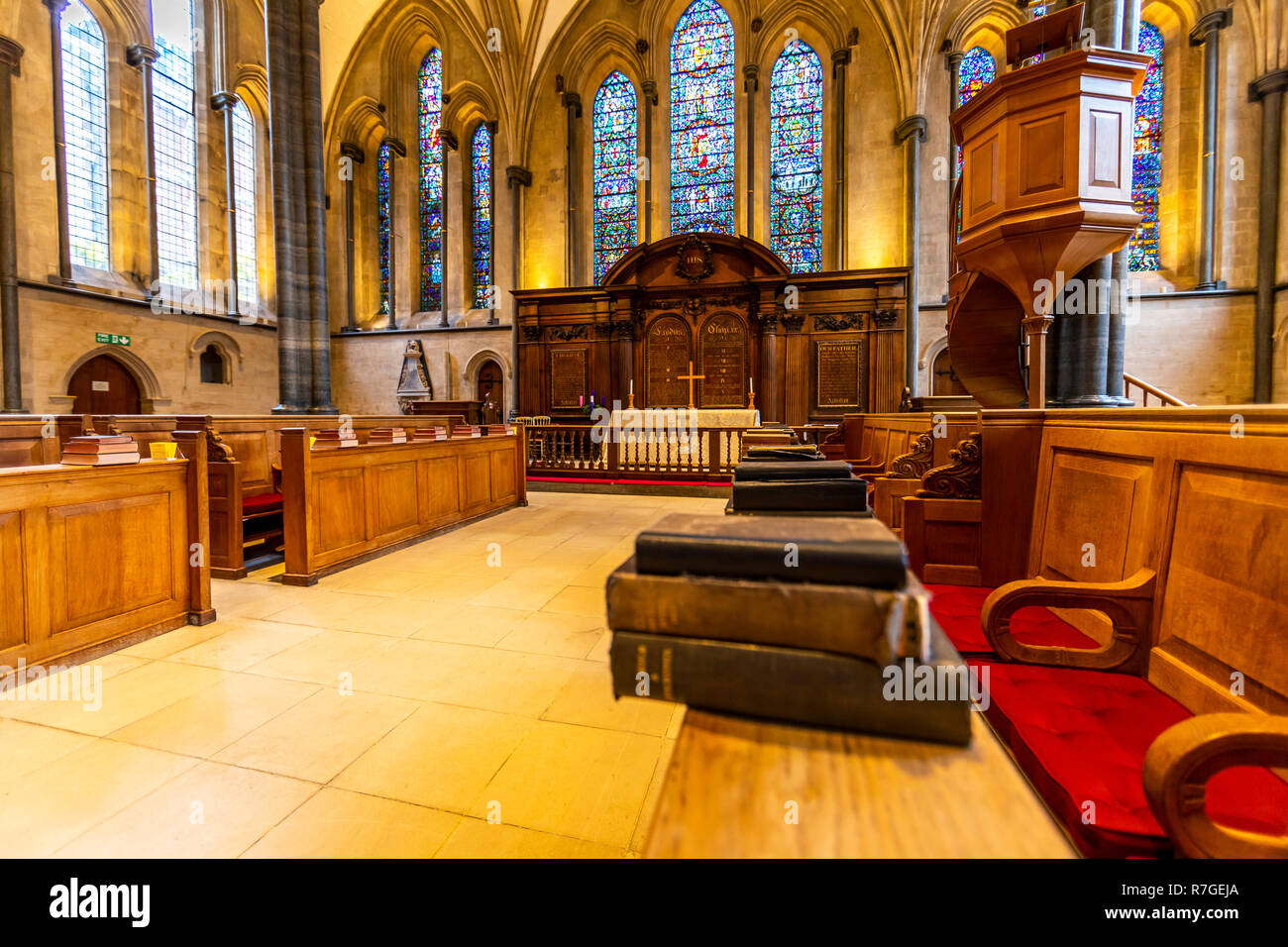 Temple Church, London. UK. Built by the Knights Templar Stock Photo - Alamy