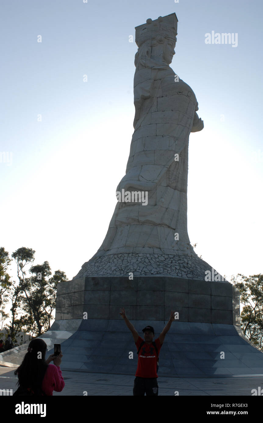A-Ma goddess statue, A-Ma cultural village, Coloane Island, Macau ...
