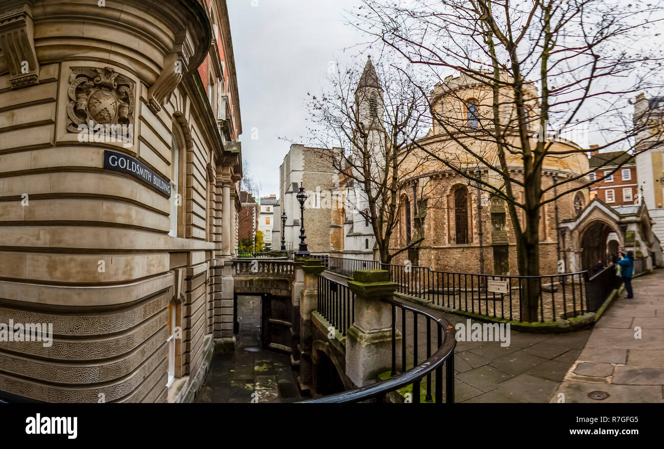 The Temple Church, London. UK. Built by The Knights Templar of The ...