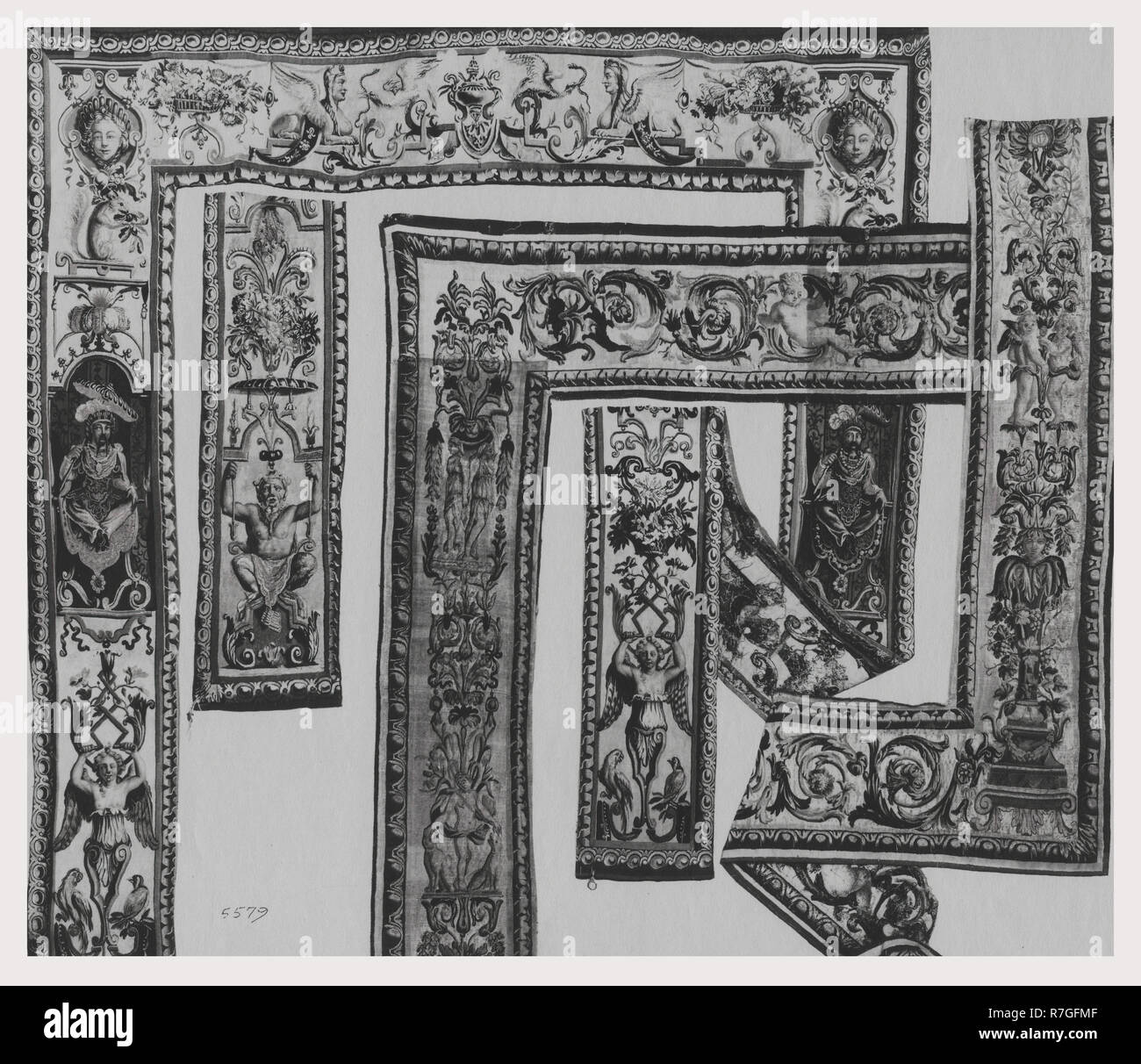 Rinceau border hi-res stock photography and images - Alamy