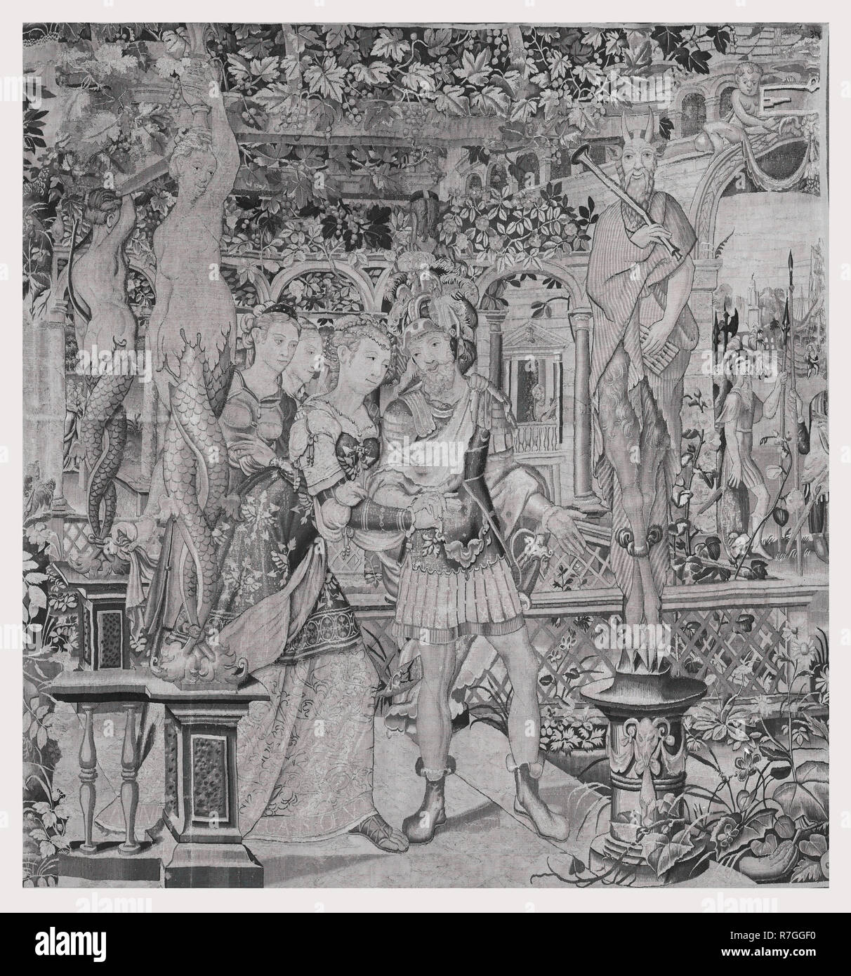 Paris and Oenone Stock Photo - Alamy