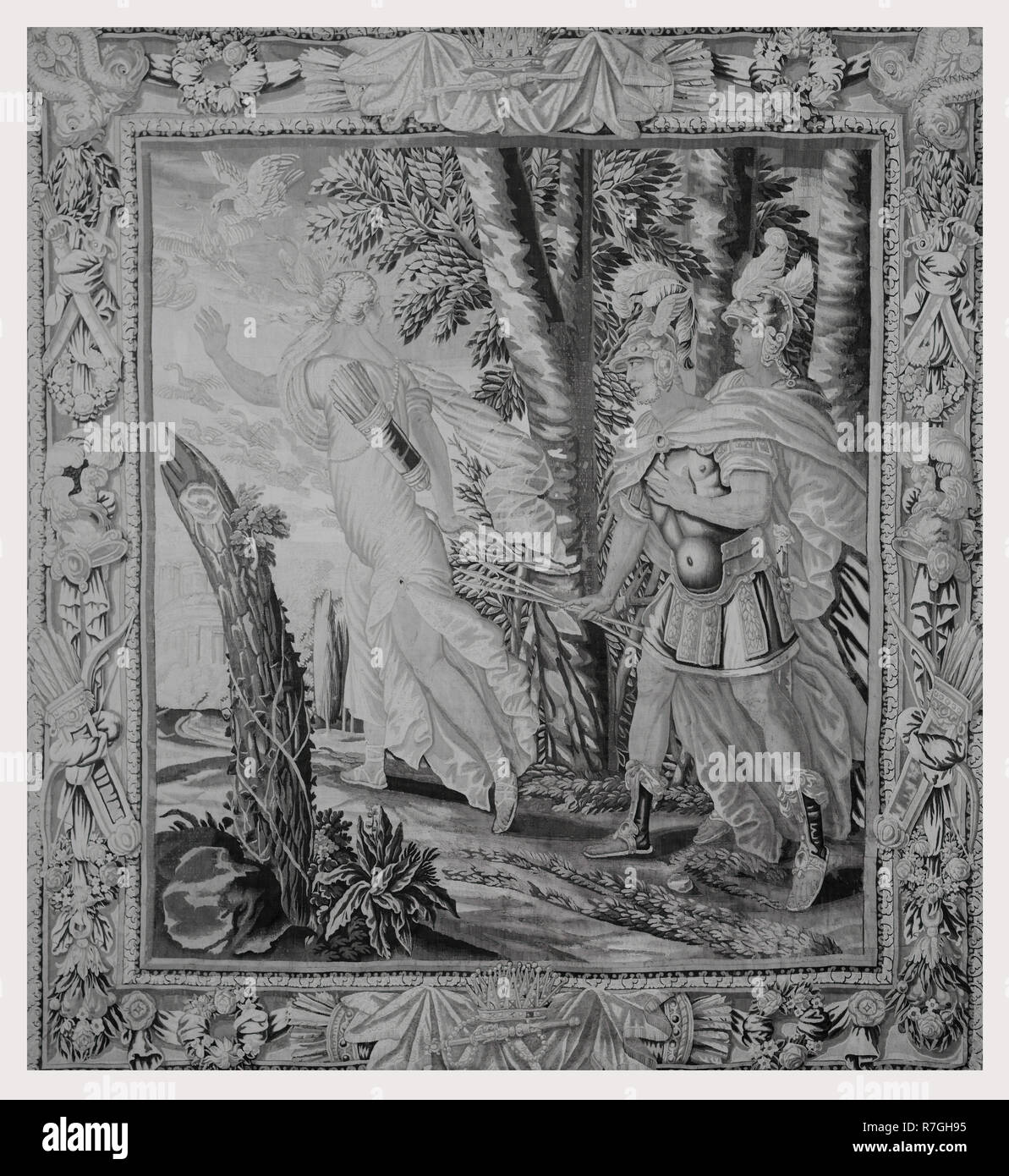 Meeting of Aeneas and Achates with Venus (Aphrodite Stock Photo - Alamy